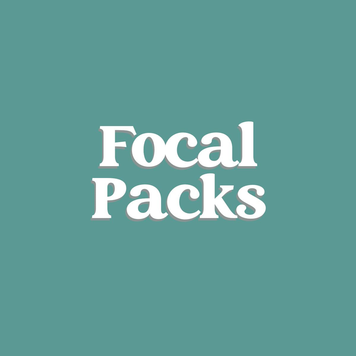 Focal Packs – Craftable Supply